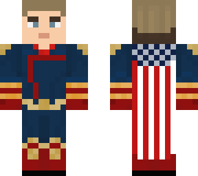 Homelander Minecraft Skins
