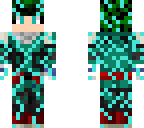 izuku midoriya/deku (100%) | Minecraft Skin