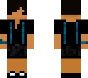 mugi default black | Minecraft Skin