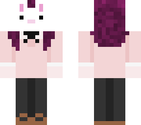 pink bunny | Minecraft Skins