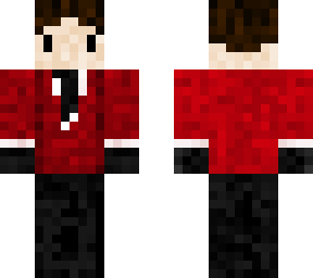Red Suit Minecraft Skins