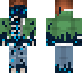 Sculk Zombie | Minecraft Skin