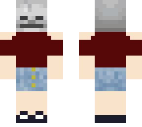 Skeleton Head Minecraft Skins