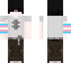 Trans Flag Minecraft Skins