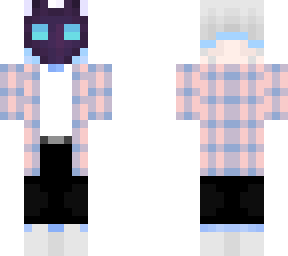 White rasplin mask | Minecraft Skin