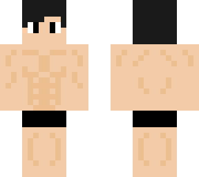 black muscle | Minecraft Skins