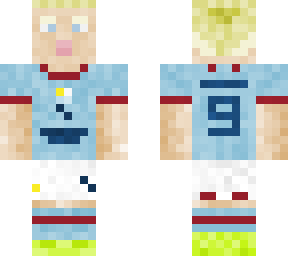 Erling Haaland 2023 | Minecraft Skin