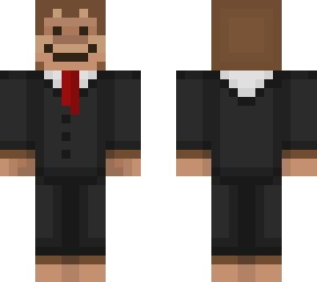 monkey in suit | Minecraft Skins