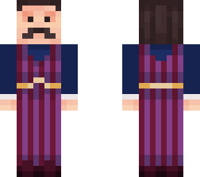 mumbo, but its robbie rotten | Minecraft Skin