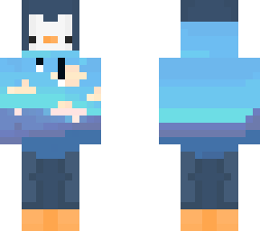 penguin in hoodie | Minecraft Skins