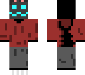 Furry Protogen Minecraft Skins