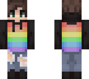 rainbow boy | Minecraft Skins