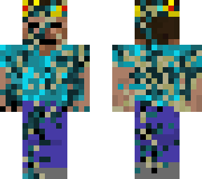 Sculk Corrupted Steve | Minecraft Skin