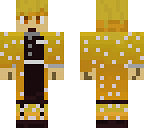 Zenitsu Minecraft Skins