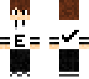 Back side Nike logo | Minecraft Skin