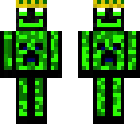 creeper king | Minecraft Skin