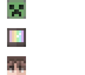 floating creeper head | Minecraft Skins