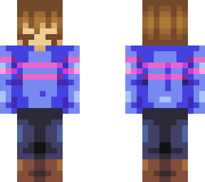Frisk Minecraft Skins