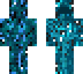 Infected By the skulk | Minecraft Skin