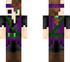 Pirate half skull | Minecraft Skin