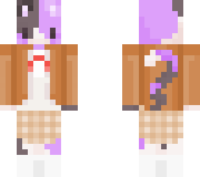 Purple Cat Minecraft Skins