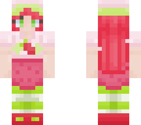 Strawberry Shortcake Minecraft Skins