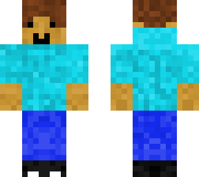 Cool blue boy | Minecraft Skin