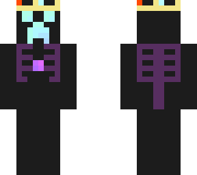 Black Creeper Minecraft Skins