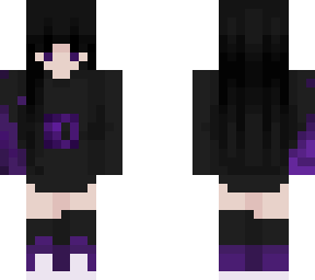 enderman girl | Minecraft Skins