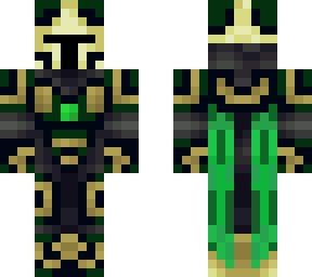 Forest Paladin | Minecraft Skin