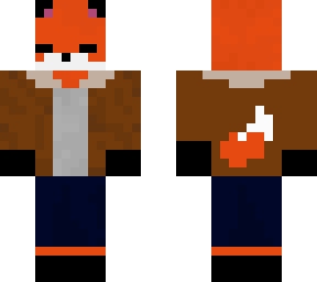 Furry Fox | Minecraft Skin