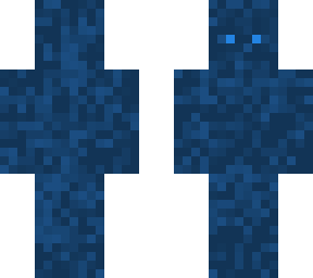 mr blue man | Minecraft Skin