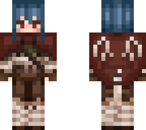 Nenufar seta | Minecraft Skin