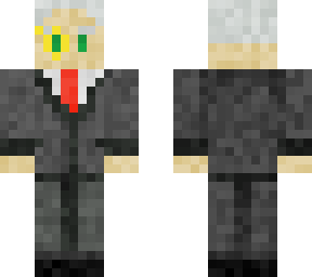 old man in suit | Minecraft Skin