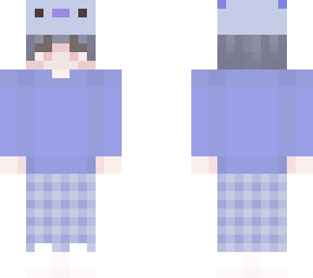 Blue Axolotl Minecraft Skins