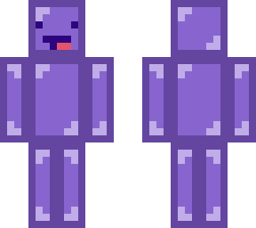 purple man | Minecraft Skin