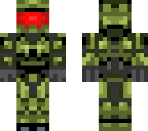 red master chief | Minecraft Skin