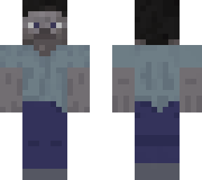 sad steve | Minecraft Skin
