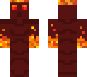 The Fire Guardian | Minecraft Skin