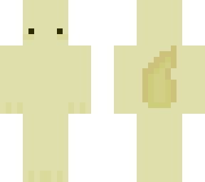 yellow axolotl | Minecraft Skin