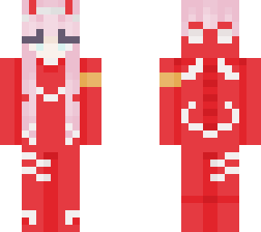 zero two | Minecraft Skins