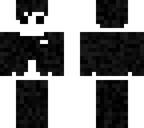 black and white and gray | Minecraft Skins