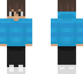 blue hoodie | Minecraft Skins