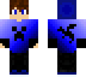 cool blue | Minecraft Skins