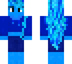 Blue humanoid | Minecraft Skin