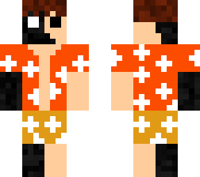 Corrupted Man/Boy Summer edittion | Minecraft Skin