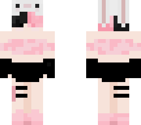 Cow pink emo boy | Minecraft Skin