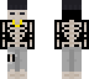 drip skeleton | Minecraft Skin