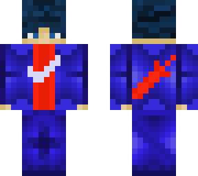 blue nike boy | Minecraft Skins