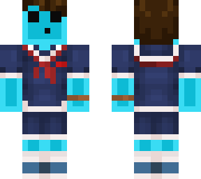 blue slime | Minecraft Skins